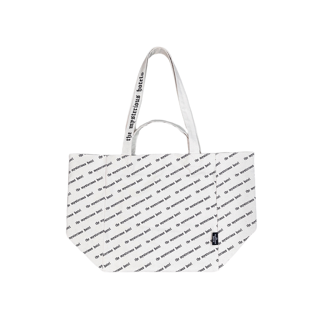 미스테리어스 풀 로고 에코 백 오트밀 | THE MYSTERIOUS HOTEL | KREAM