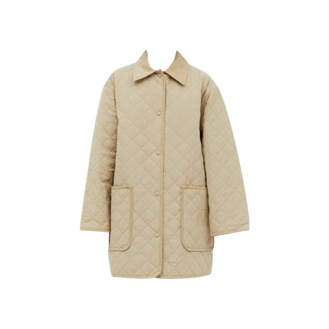 (W) 토템 퀼티드 반 자켓 베이지 | Toteme | KREAM
