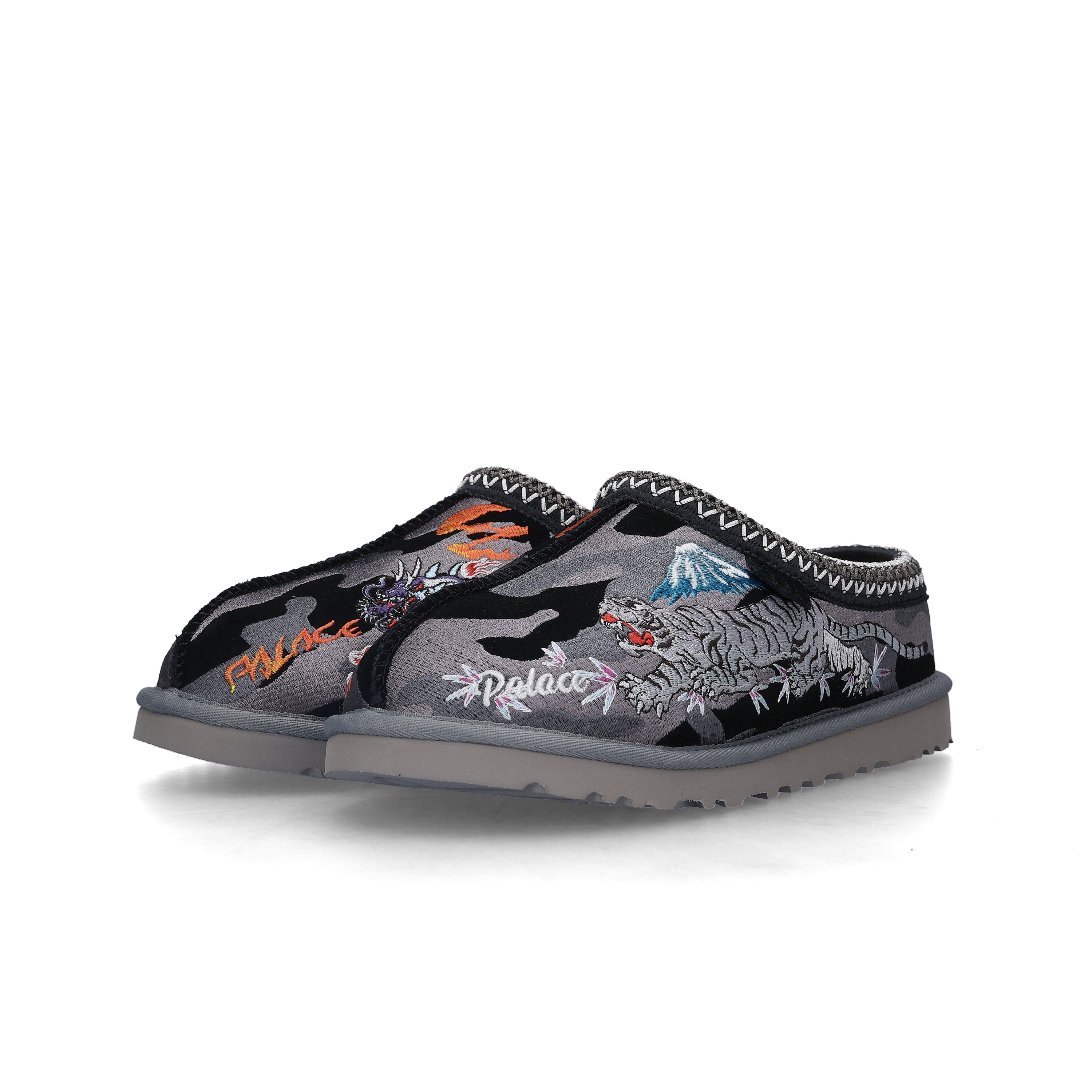 어그 x 팔라스 타스만 슬리퍼 블랙 카모 | KREAM