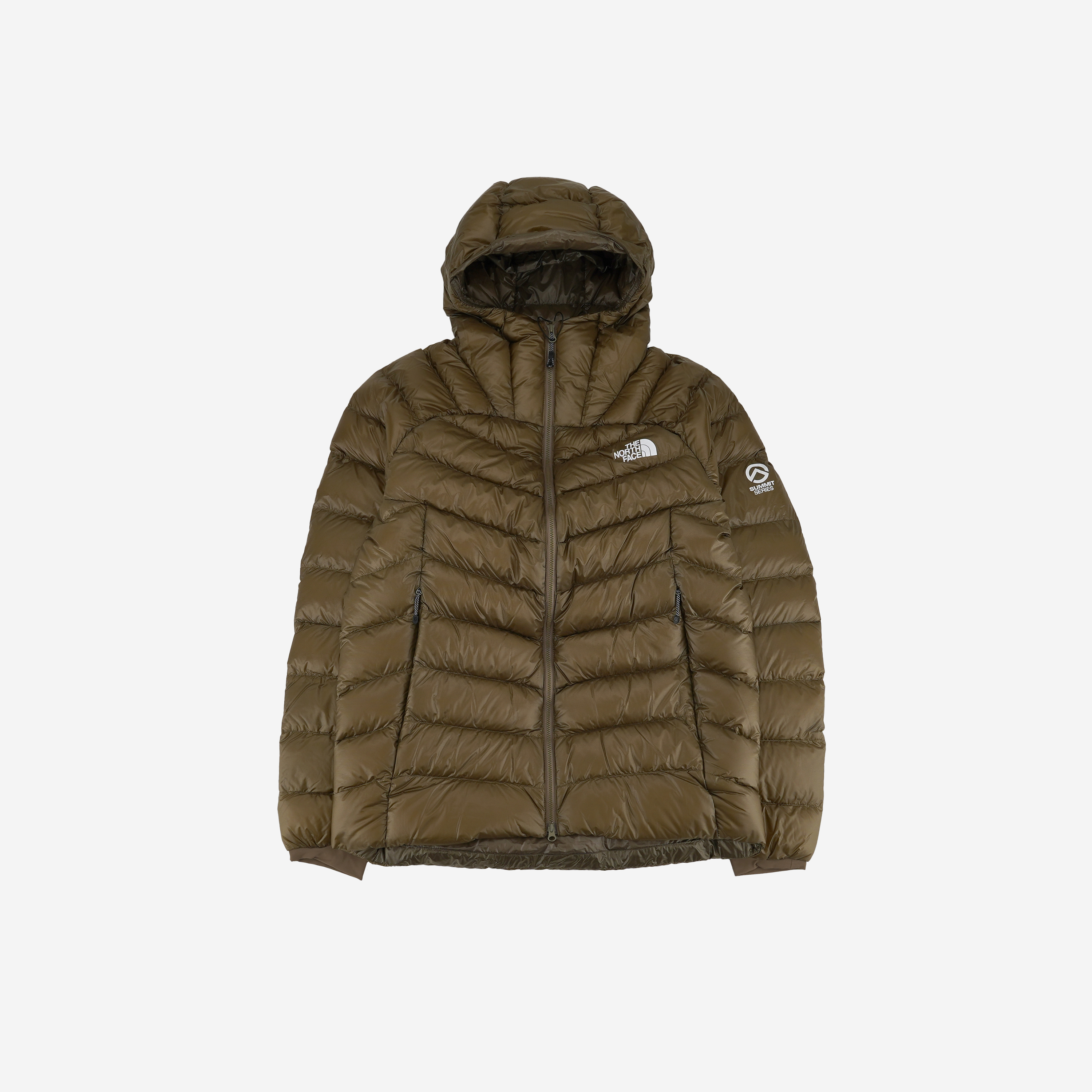 노스페이스 써밋 마테호른 RDS 다운 자켓 카키 | KREAM