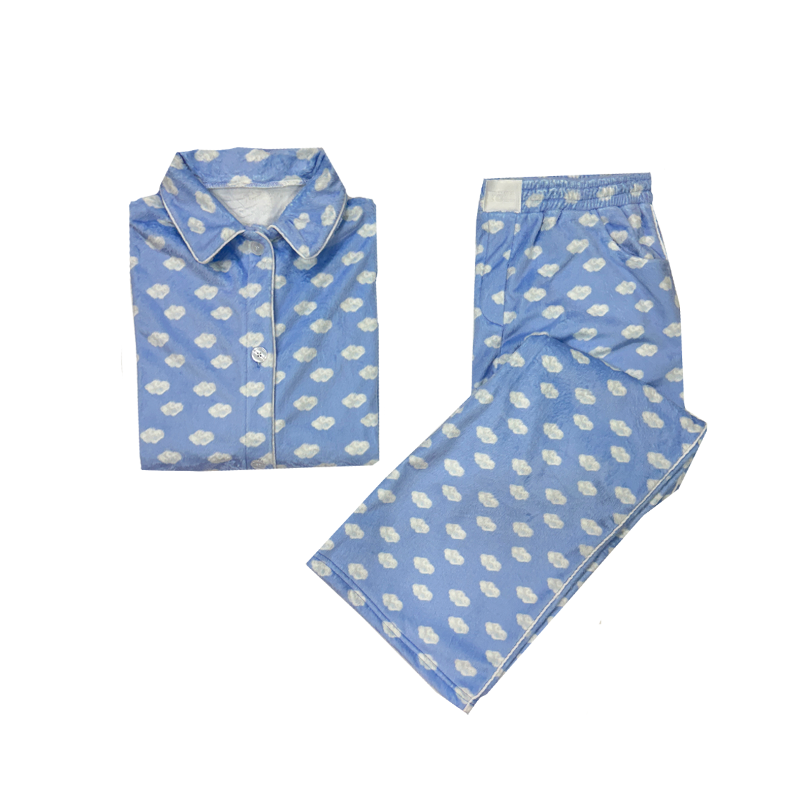 폴리 우먼 플러피 파자마 세트 클라우드 | Foli | KREAM