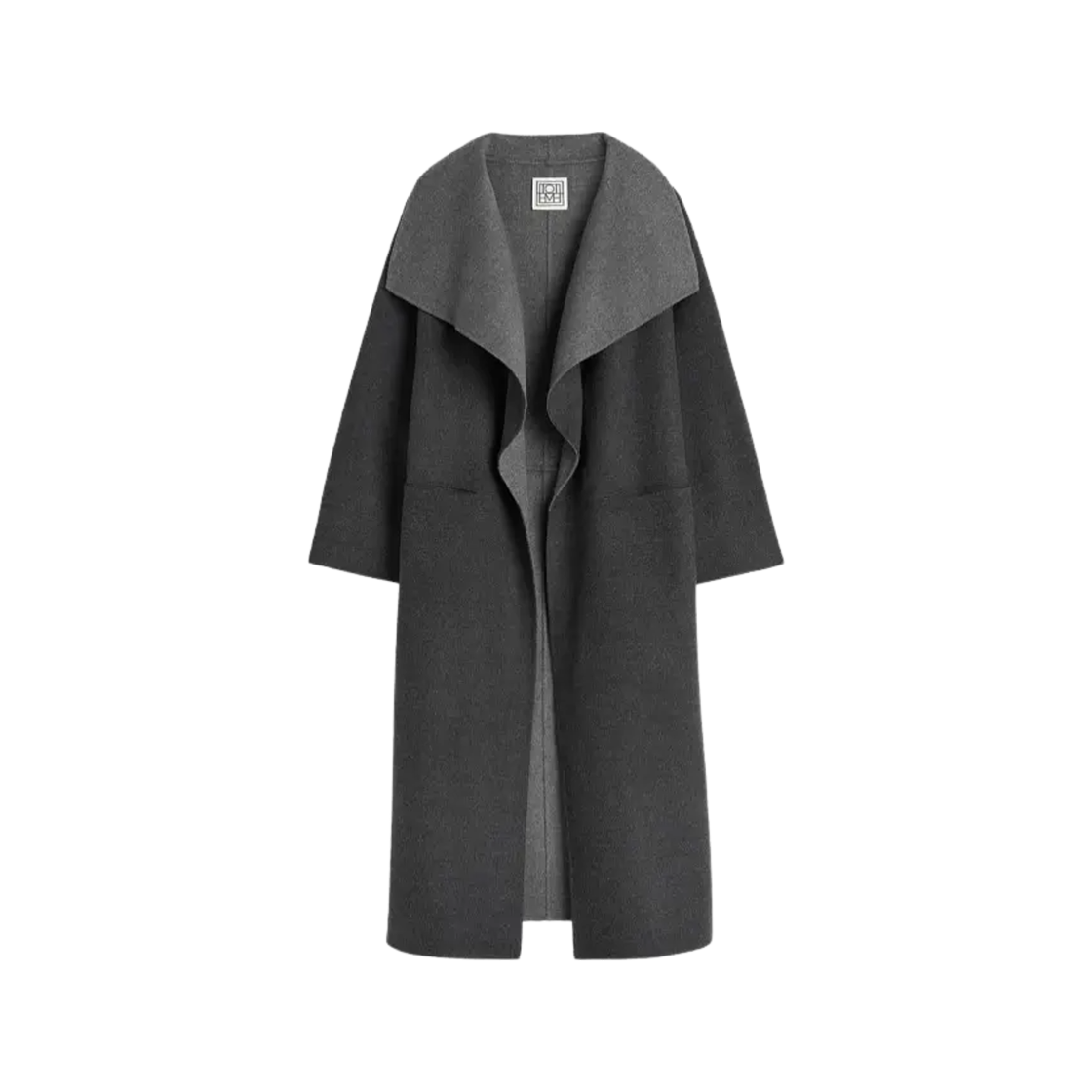 (W) 토템 시그니쳐 울 캐시미어 코트 그레이 | Toteme | KREAM