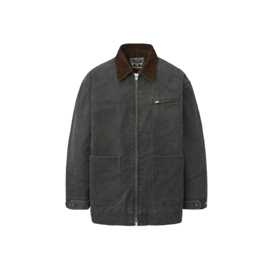 디엔에스알 빈티지 워크 자켓 블랙 | DNSR | KREAM