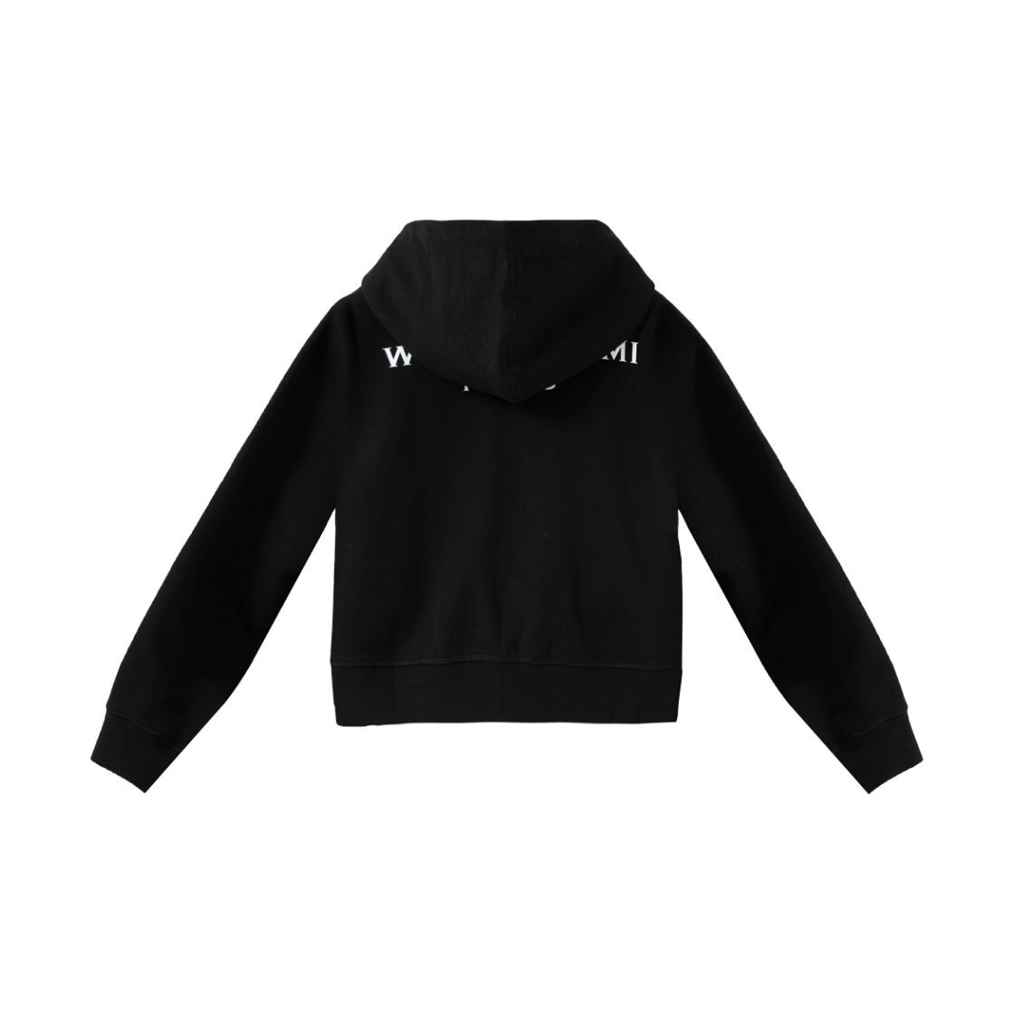 (W) 우영미 백로고 후드 집업 블랙 - 24FW | Wooyoungmi | KREAM