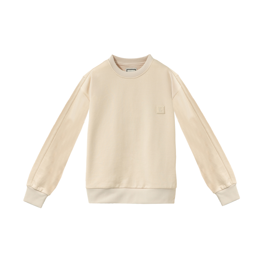 (W) 우영미 백로고 스웨트셔츠 베이지 - 24FW | Wooyoungmi | KREAM