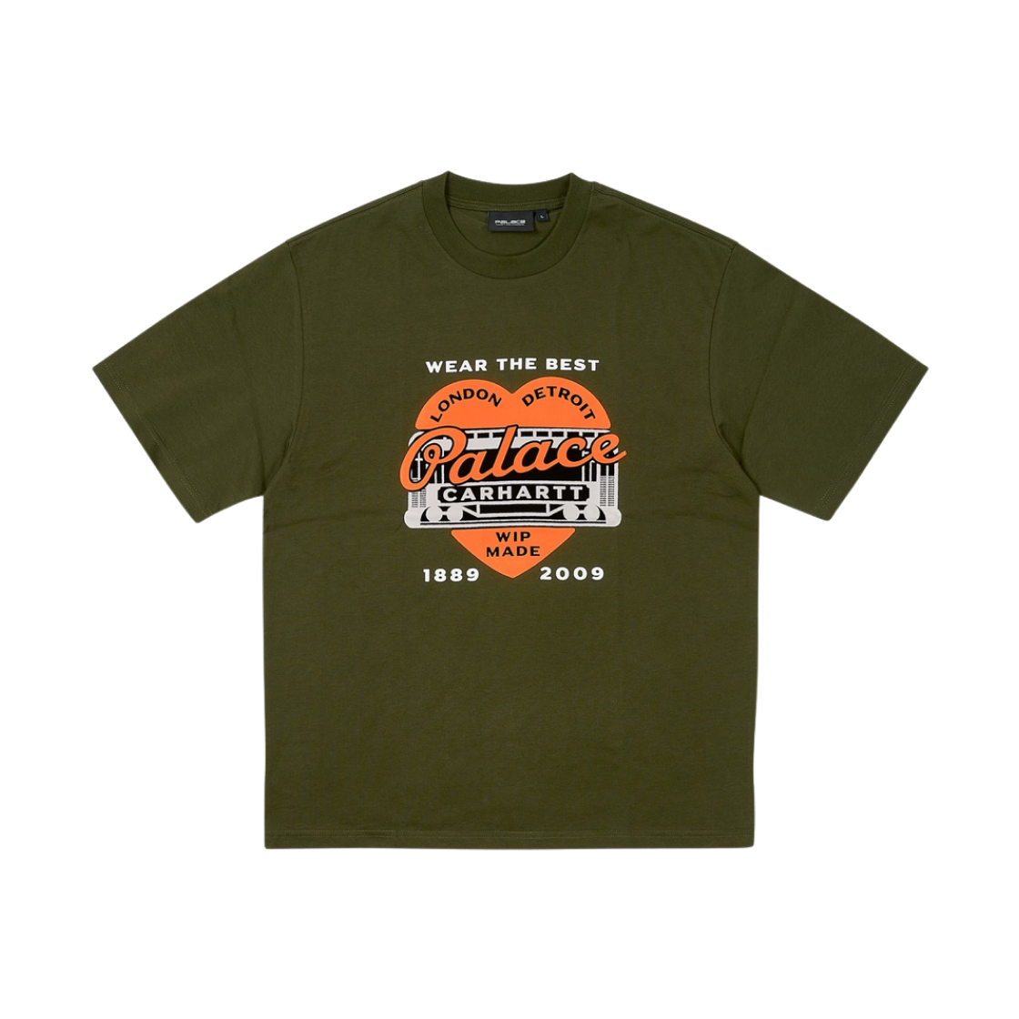 팔라스 x 칼하트 WIP 하트 티셔츠 플랜트 - 24FW | Palace | KREAM