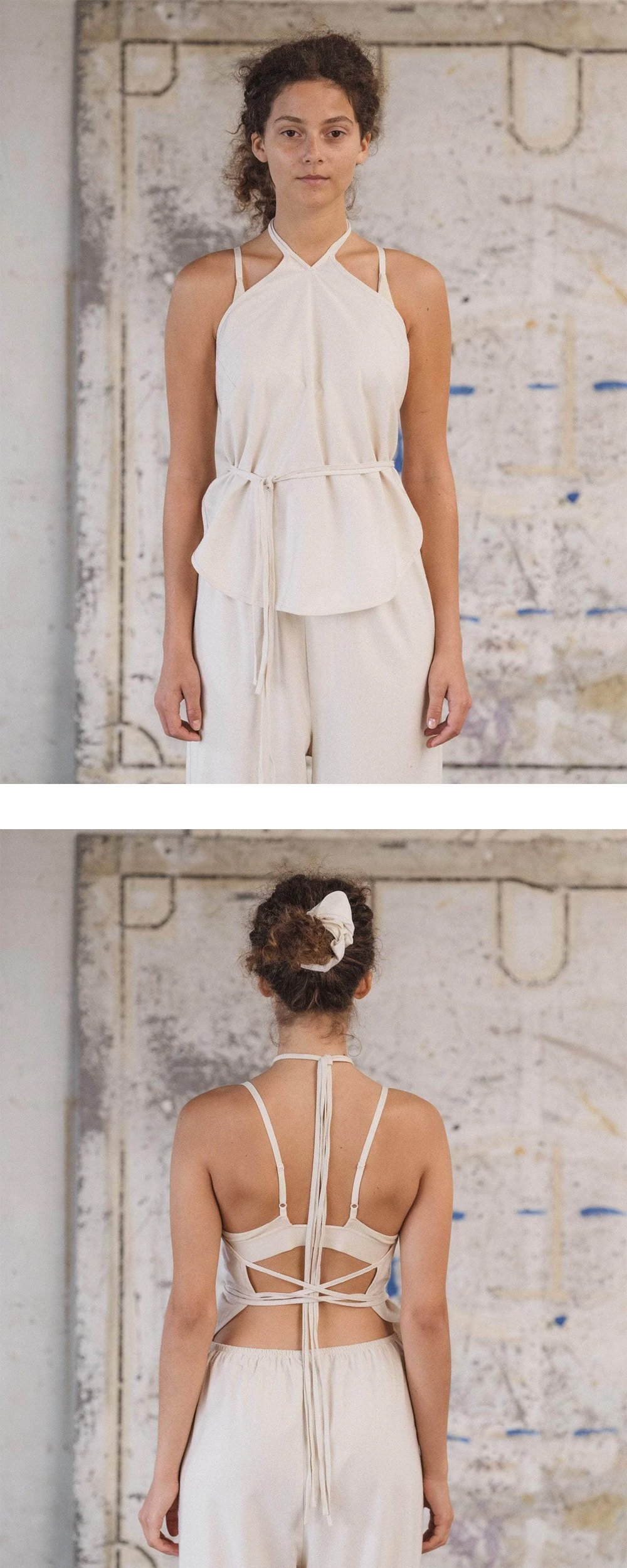 베이스레인지 우먼 말 탑 언다이드 - 25SS | Baserange | KREAM