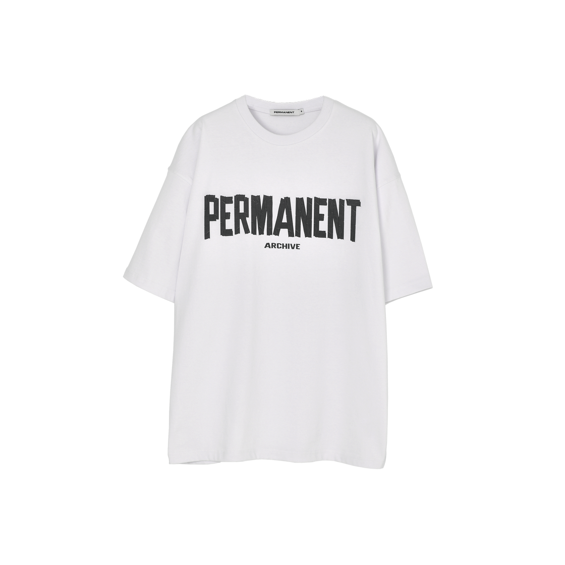 퍼머넌트 아카이브 프릭션 테이프 티셔츠 화이트 | PERMANENT ARCHIVE | KREAM