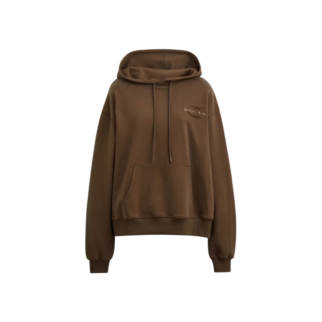 (W) 코치 x 마뗑킴 자수 후드 브라운 | Coach | KREAM