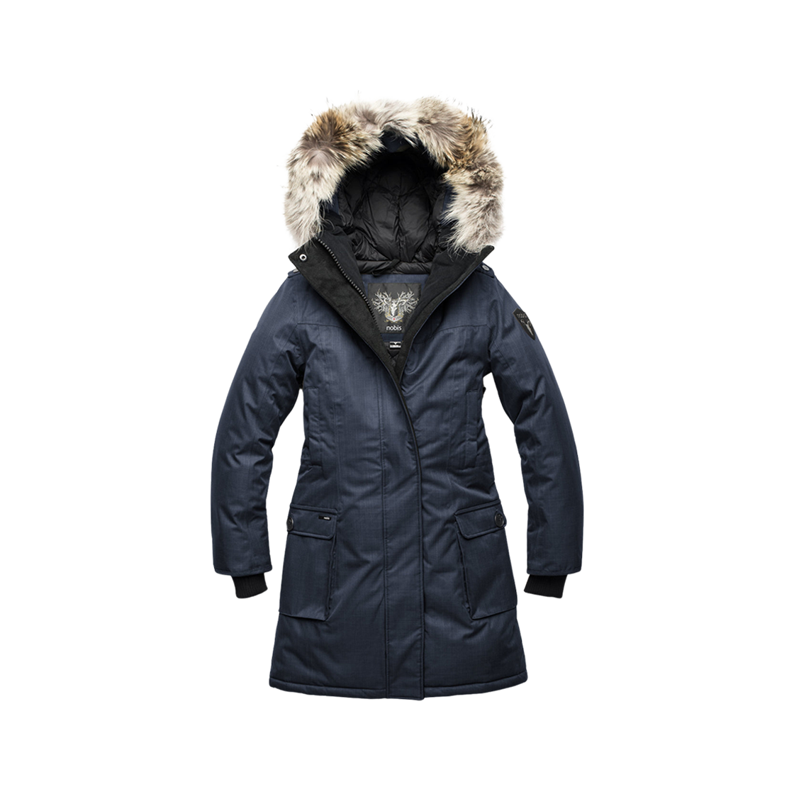 (W) 노비스 애비 타이트 렝스 파카 CH 네이비 | Nobis | KREAM