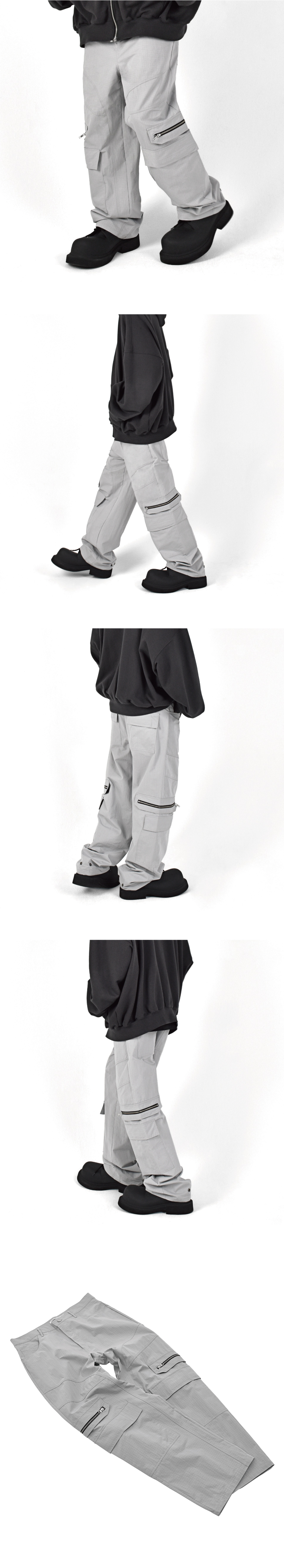 퍼머넌트 아카이브 뉴 카고 팬츠 라이트 그레이 | PERMANENT ARCHIVE | KREAM