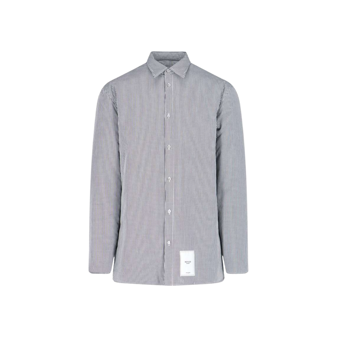 메종 마르지엘라 마이크로 체크 패디드 셔츠 그레이 | Maison Margiela | KREAM