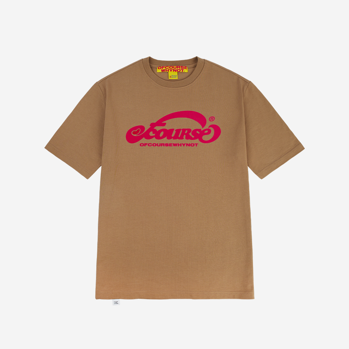 오브콜스와이낫 소울 메이트 티셔츠 브라운 | ofcoursewhynot | KREAM