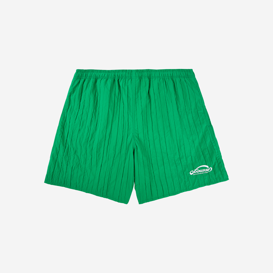 오브콜스와이낫 홀리 몰리 플리츠 나일론 쇼츠 그린 | ofcoursewhynot | KREAM