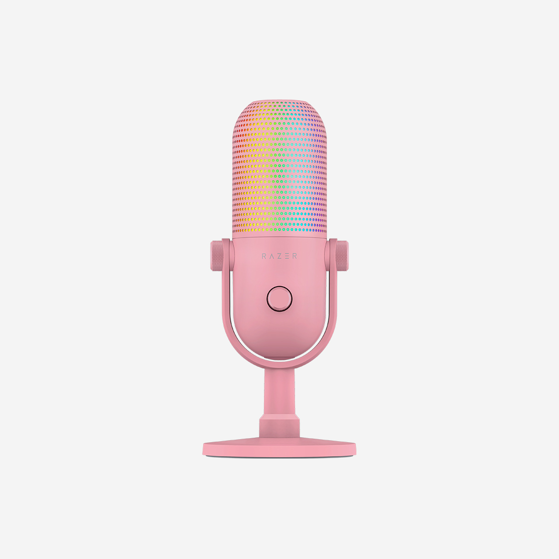 레이저 세이렌 V3 크로마 쿼츠핑크 Razer Seiren V3 Chroma Quartz 유선 스트리밍 USB 마이크 ...