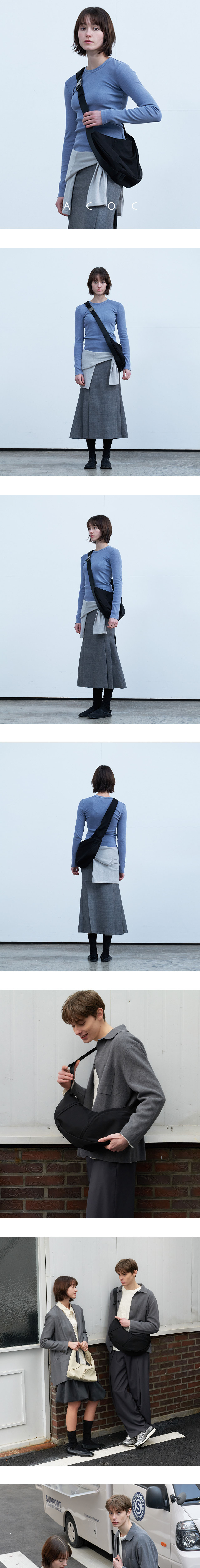 아코크 인사이트 크로스백_블랙 | ACOC | KREAM