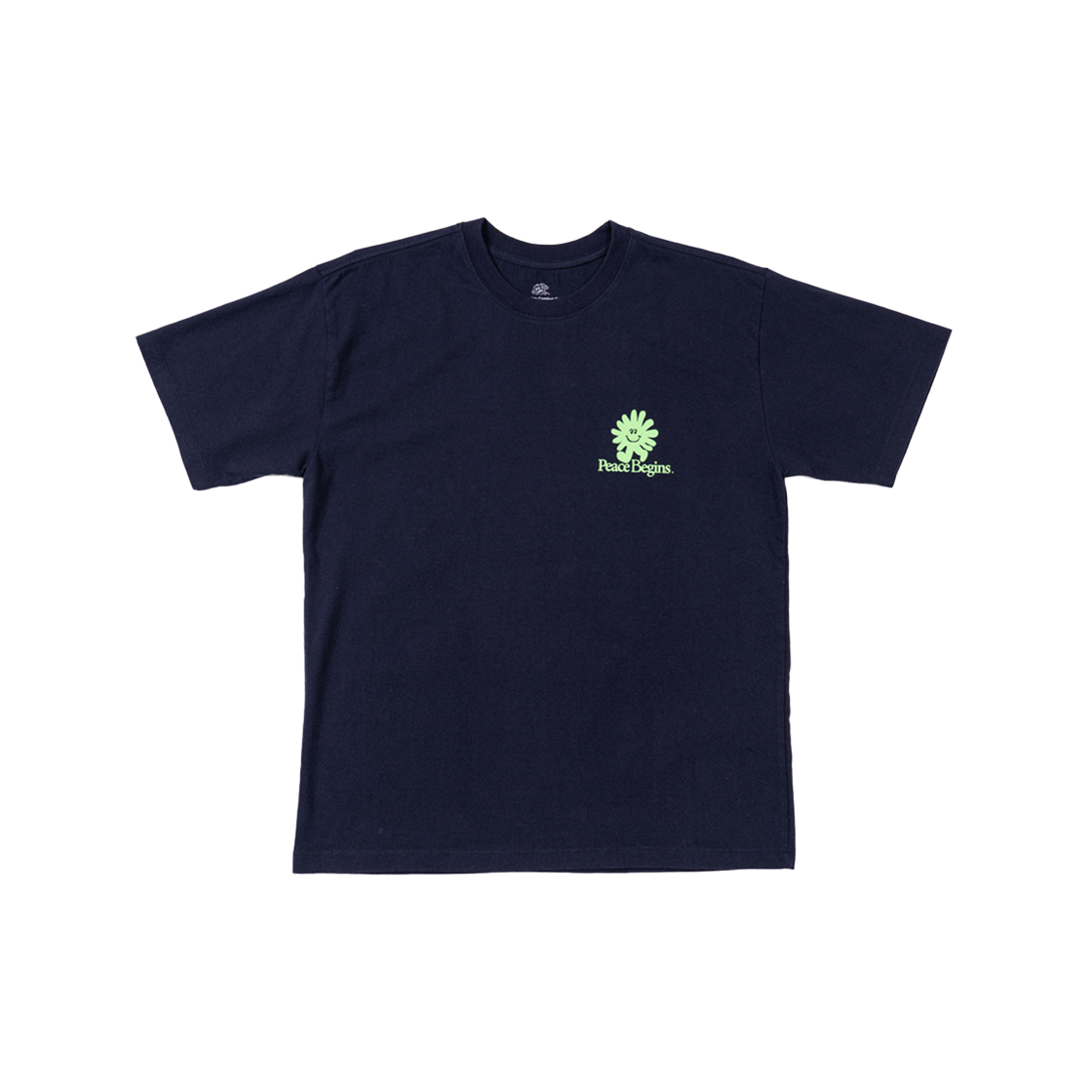 빅웨이브 컬렉티브 플라워 런 피스 런 반팔티 네이비 블루 | BIGWAVE COLLECTIVE | KREAM