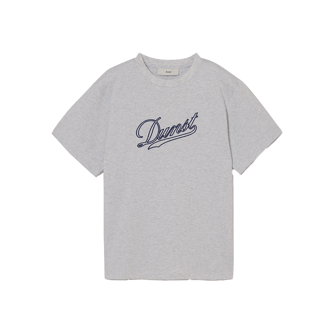 던스트 유니섹스 체인 로고 티셔츠 라이트 멜란지 | Dunst | KREAM