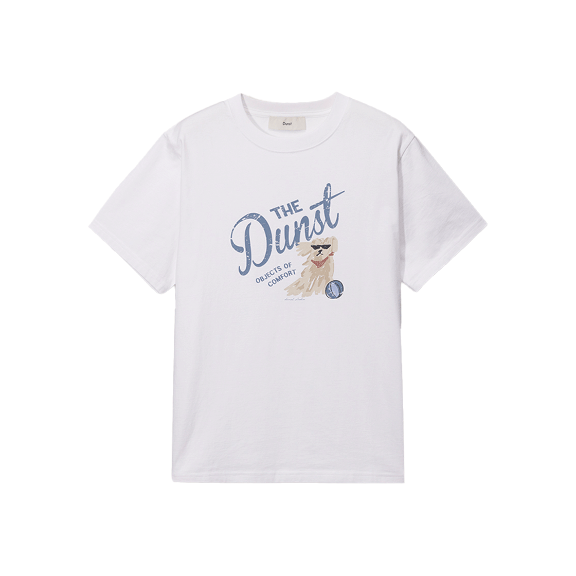 던스트 유니섹스 드로잉 퍼피 티셔츠 오프 화이트 | Dunst | KREAM