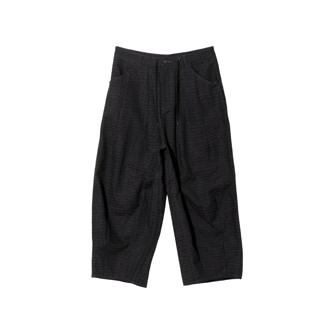 니들스 H.D. 팬츠 페인터 10온즈 데님 크로커다일 자카드 블랙 | Needles | KREAM