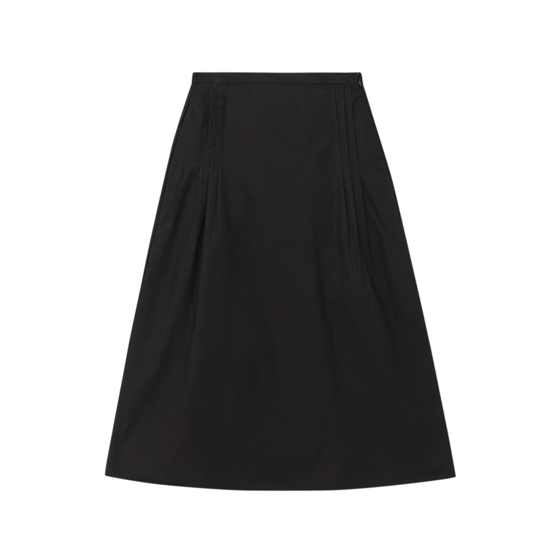 르닐 아넷 핀턱 스커트 블랙 | LeniL | KREAM