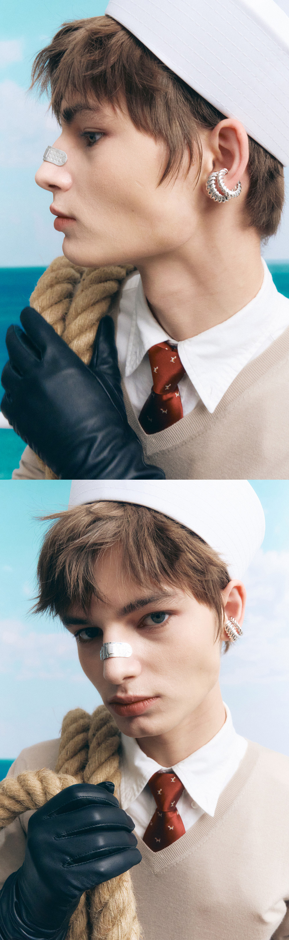 티링제이 트위스트 미디엄 이어커프 | TEE RING JAY | KREAM