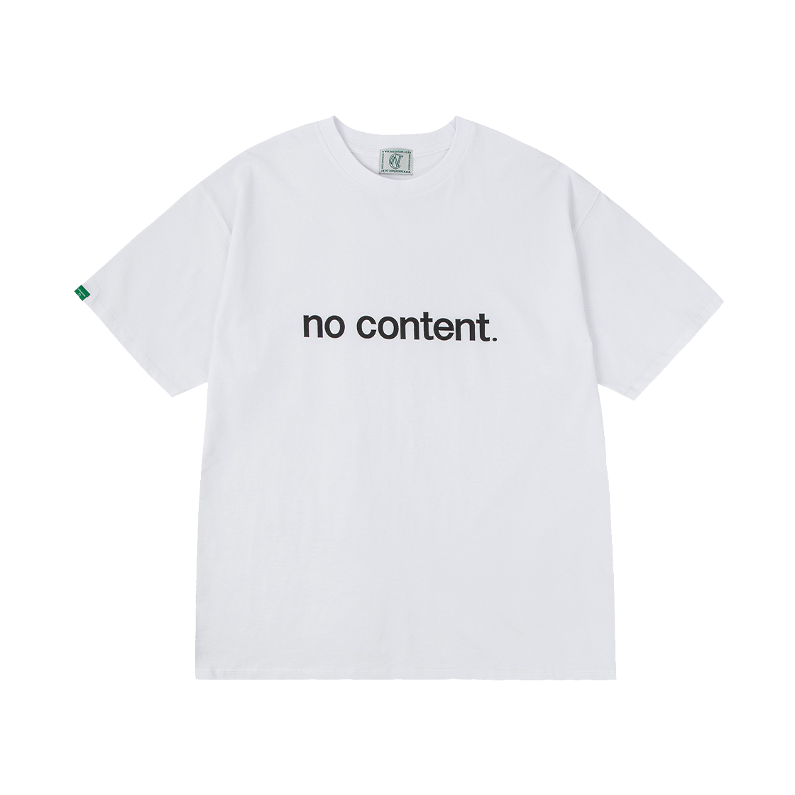노컨텐츠 69. 노컨텐츠 티 화이트 | NOCONTENT | KREAM