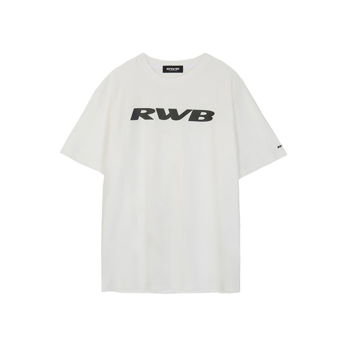 알더블유비 시그니쳐 로고 숏슬리브 티셔츠 화이트 | RWB | KREAM