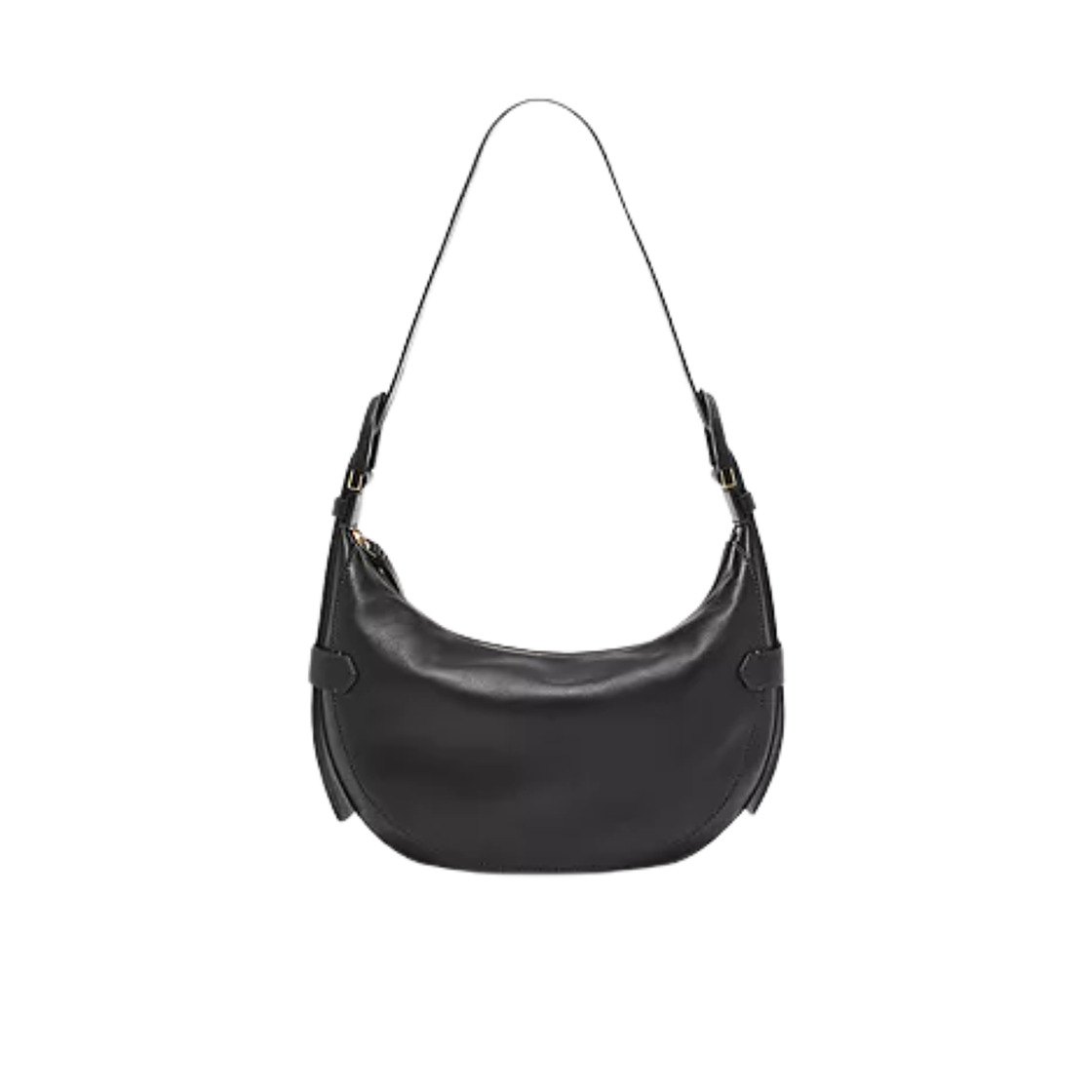 파슬 하웰 레더 호보백 블랙 | Fossil | KREAM