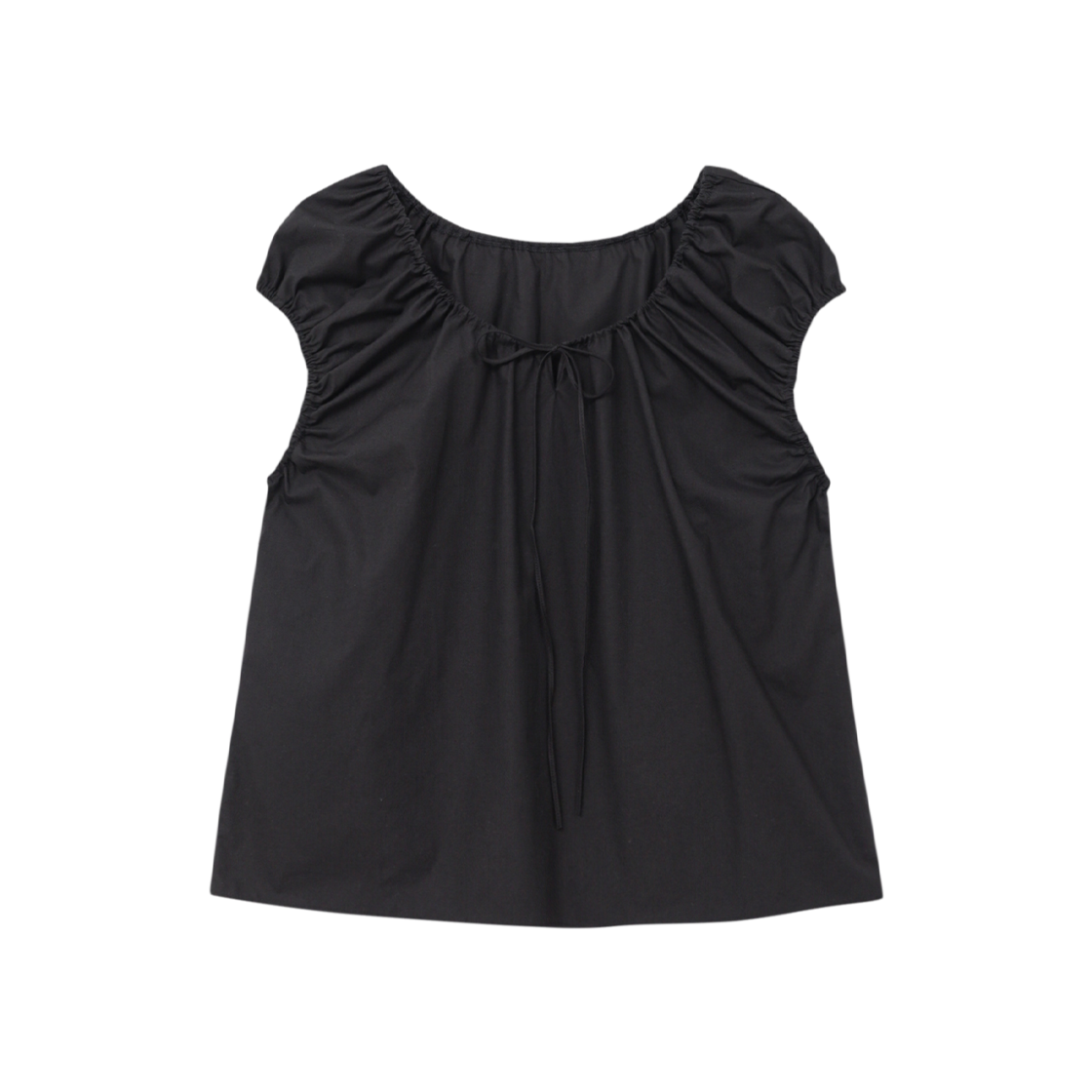 르닐 아넷 퍼프 블라우스 블랙 | LeniL | KREAM