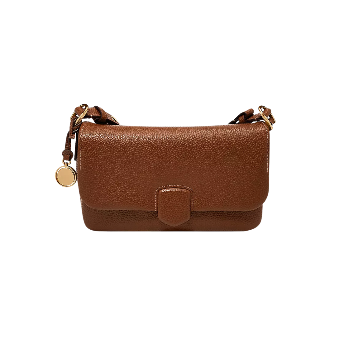 파슬 레녹스 레더 컨버터블 숄더백 미디움 브라운 | Fossil | KREAM