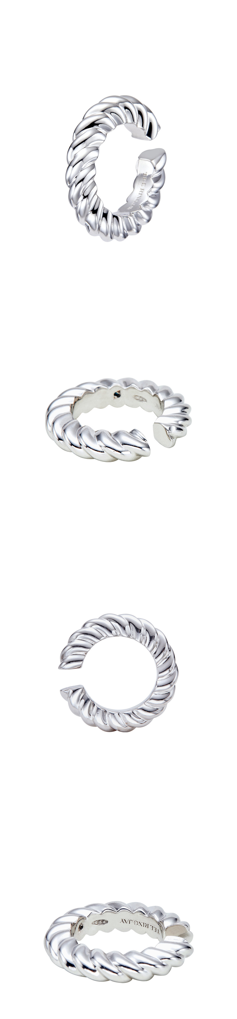 티링제이 트위스트 미디엄 이어커프 | TEE RING JAY | KREAM