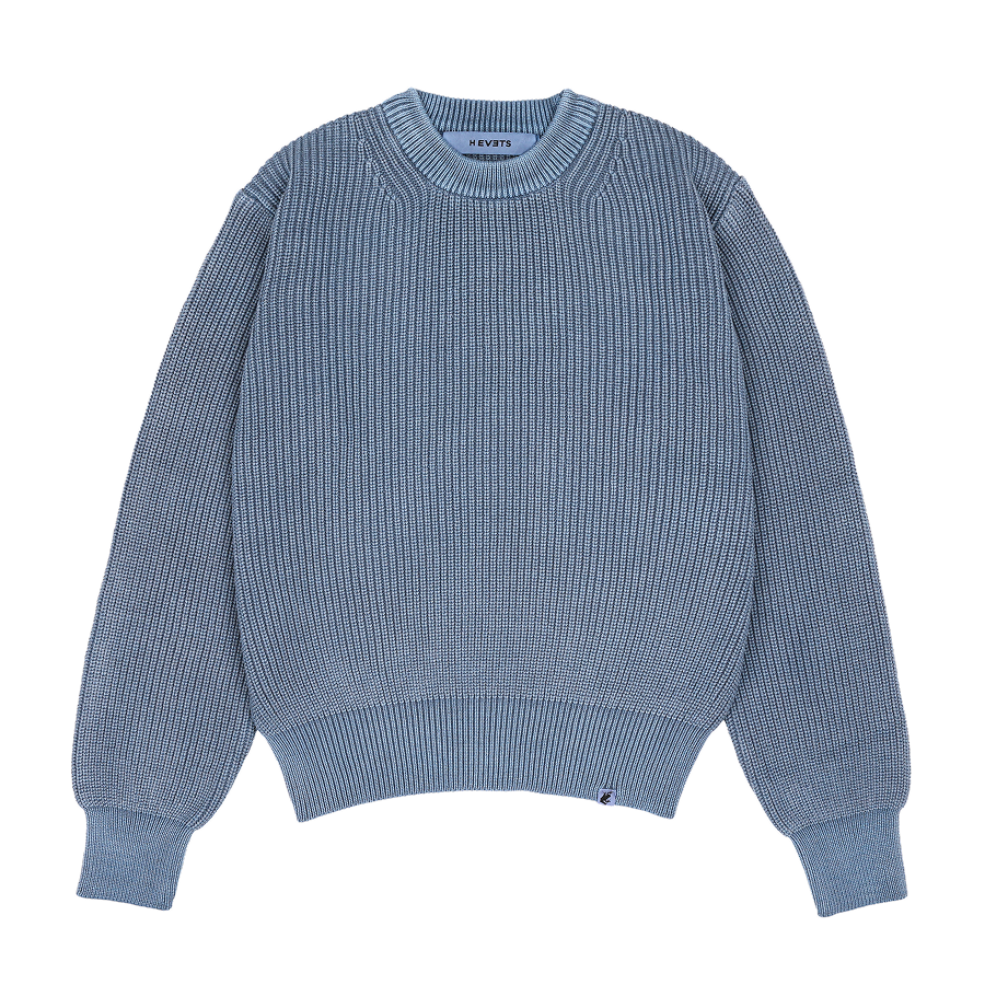 헤베츠 맨 코튼 풀오버 인디고 | Hevets | KREAM