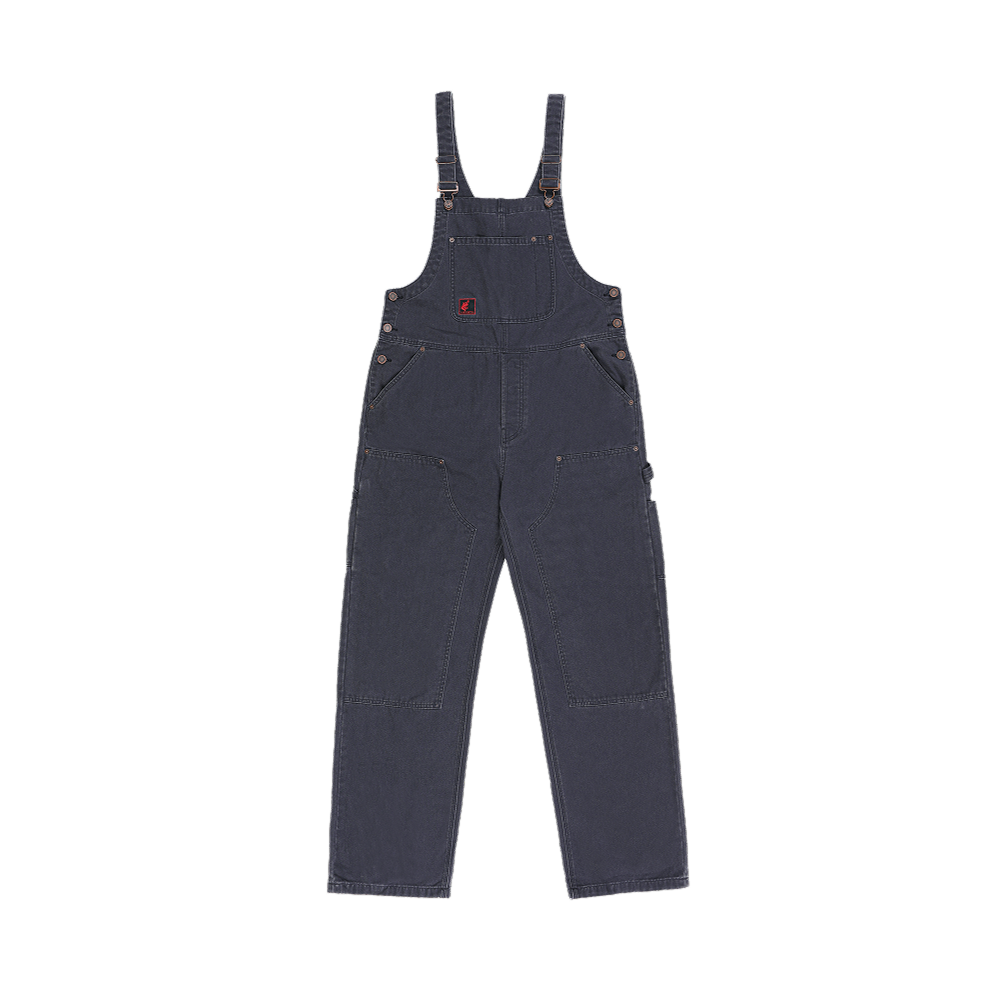 헤베츠 맨 가먼트다잉 워크 오버롤 블랙 | Hevets | KREAM