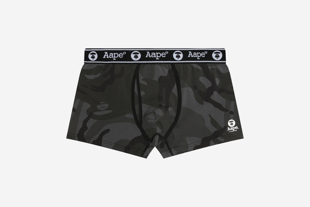 에이프 베이직 언더웨어 블랙 멀티 - 25SS | AAPE | KREAM