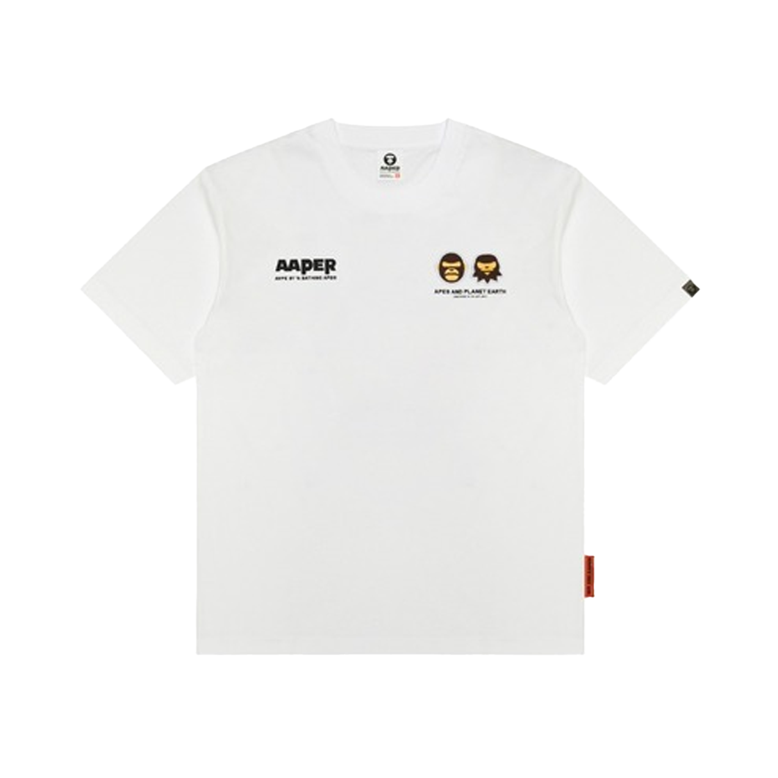 에이프 베이직 에이퍼 티 화이트 - 25SS | AAPE | KREAM