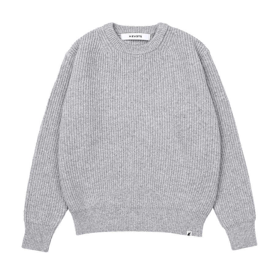 헤베츠 우먼 울 풀오버 그레이 | Hevets | KREAM