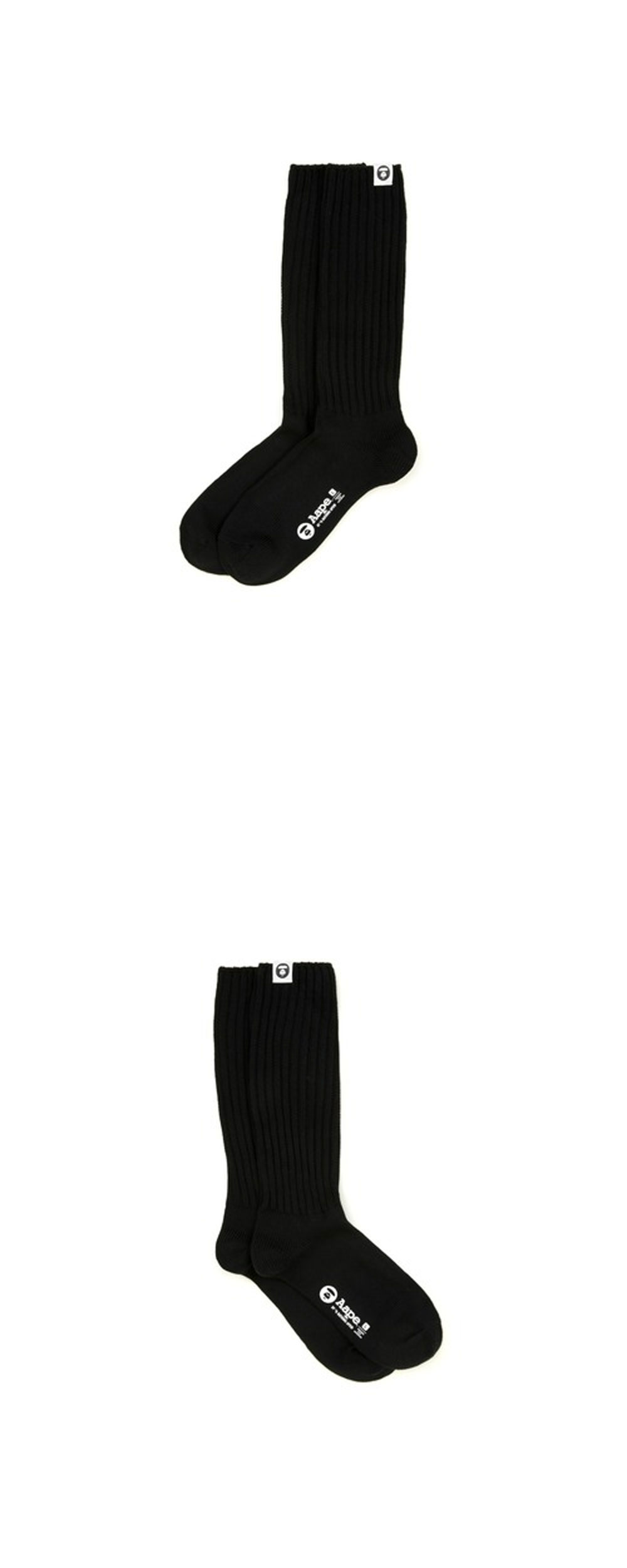 에이프 메인 삭스 블랙 - 25SS | AAPE | KREAM