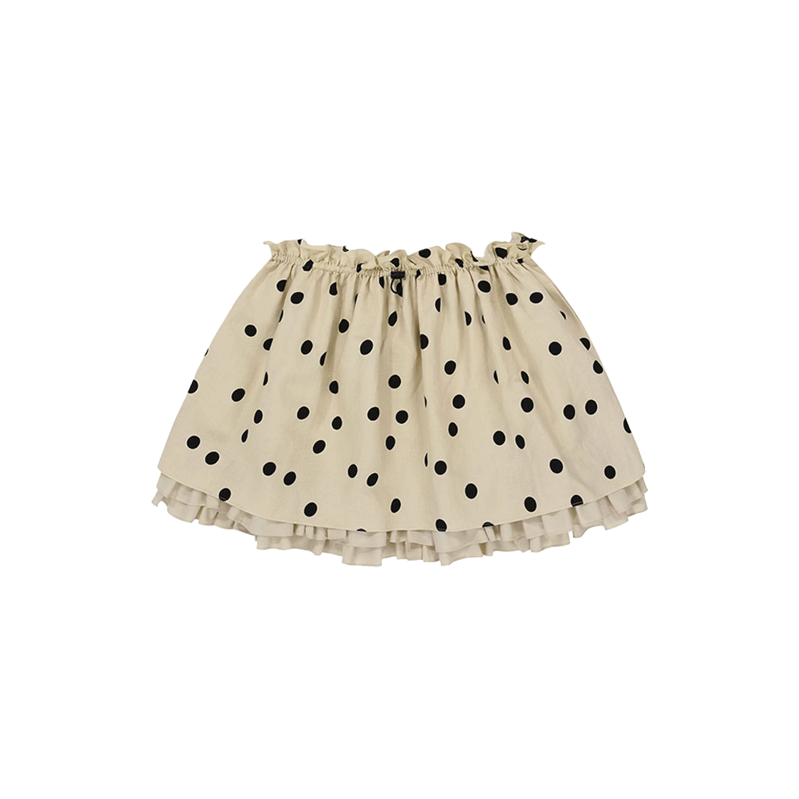 플레따 프릴 도트 미니 스커트 크림 | FLETTA | KREAM