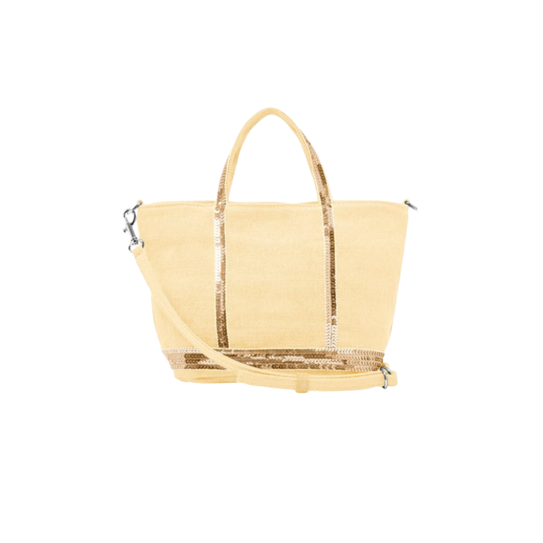 바네사 브루노 리넨 XS 카바스 토트 옐로우 | Vanessa Bruno | KREAM