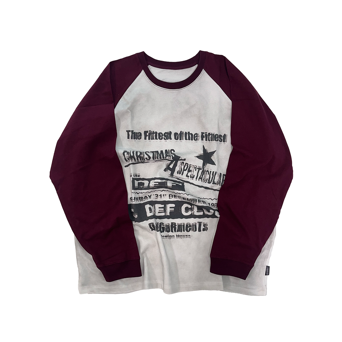 데프가먼츠 더티워싱 롱슬리브 와인 | DEFGARMENTS | KREAM