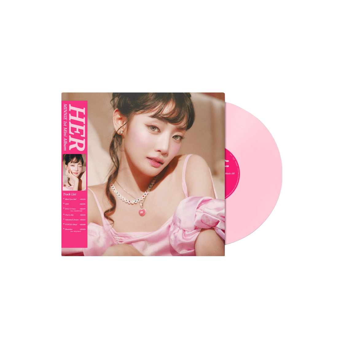 민니 미니 앨범 1집 허 LP 핑크 | LP & CD | KREAM