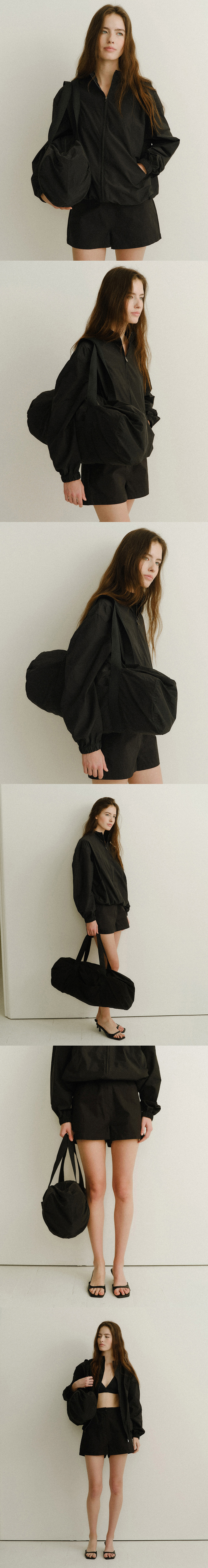 르닐 코쿤 나일론 더플 백 블랙 | LeniL | KREAM