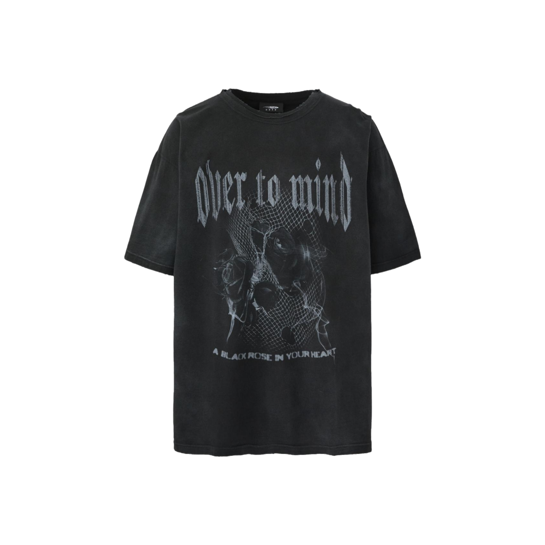 디엔에스알 썰파 다잉 블랙 로즈 티셔츠 블랙 | DNSR | KREAM