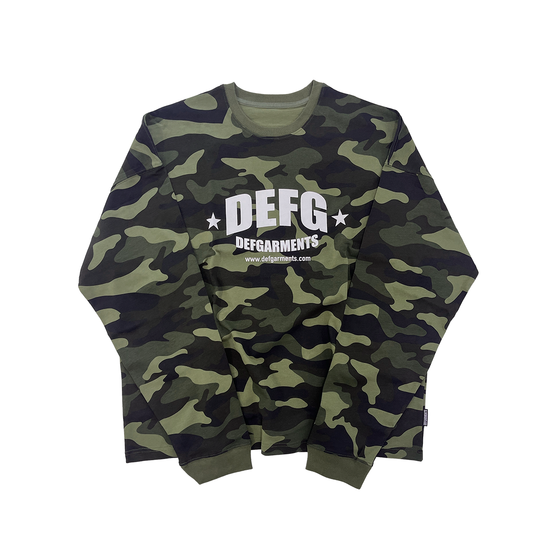 데프가먼츠 데프 프린팅 롱슬리브 카모 | DEFGARMENTS | KREAM