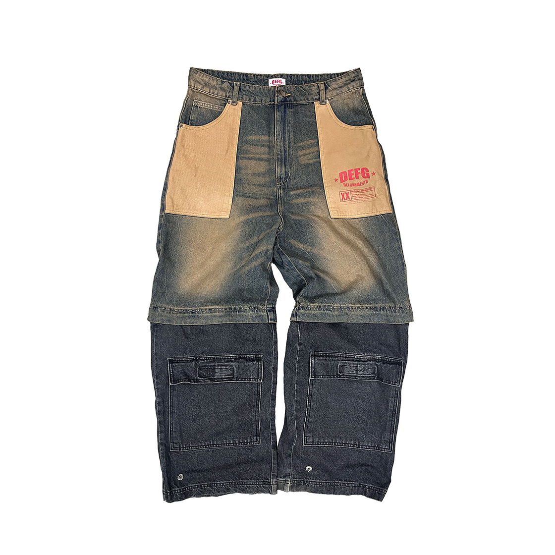 데프가먼츠 리버스 포켓 데님팬츠 | DEFGARMENTS | KREAM