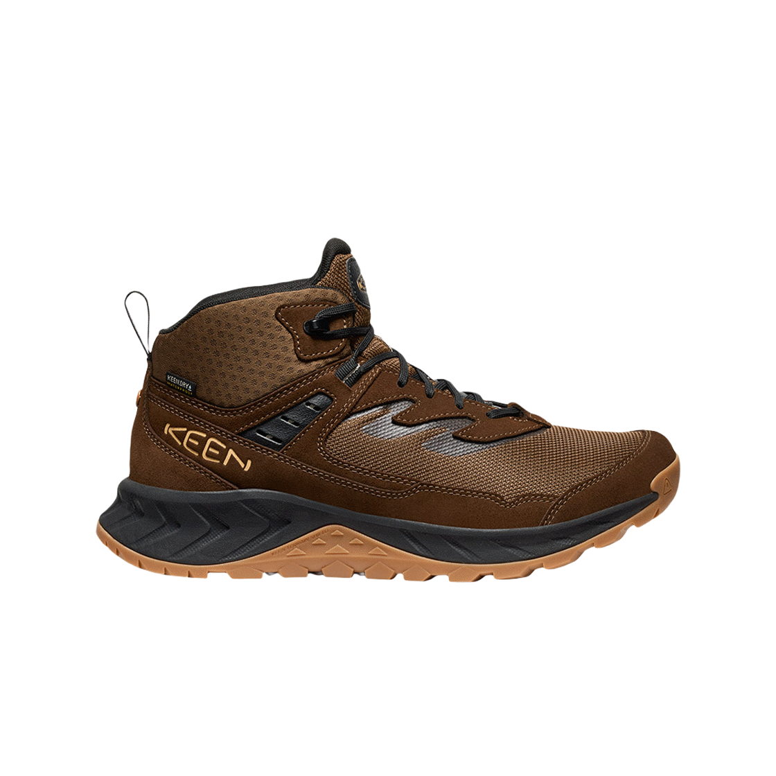 [20% 쿠폰] 킨 하이트레일 Mid Wp 퍼포먼스 스니커즈 남성 브라운 | Keen | KREAM