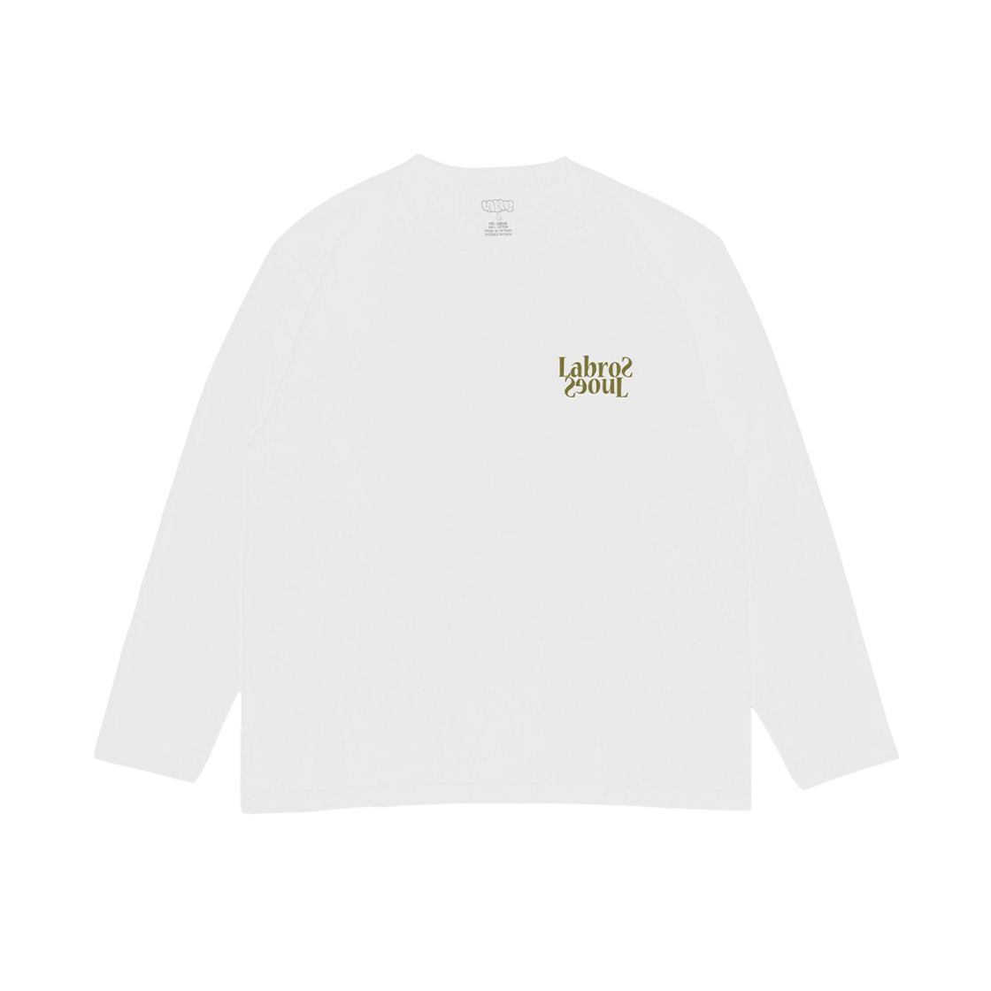 라브로스 비롱 롱슬리브 티셔츠 화이트 | Labros | KREAM