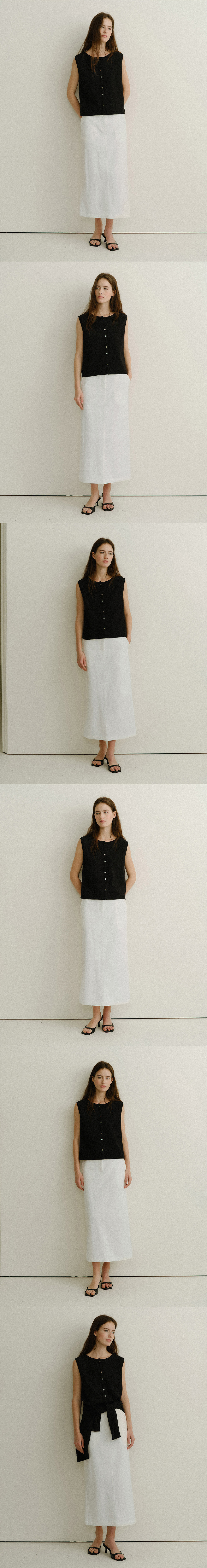 르닐 오데뜨 슬리브리스 블랙 | LeniL | KREAM