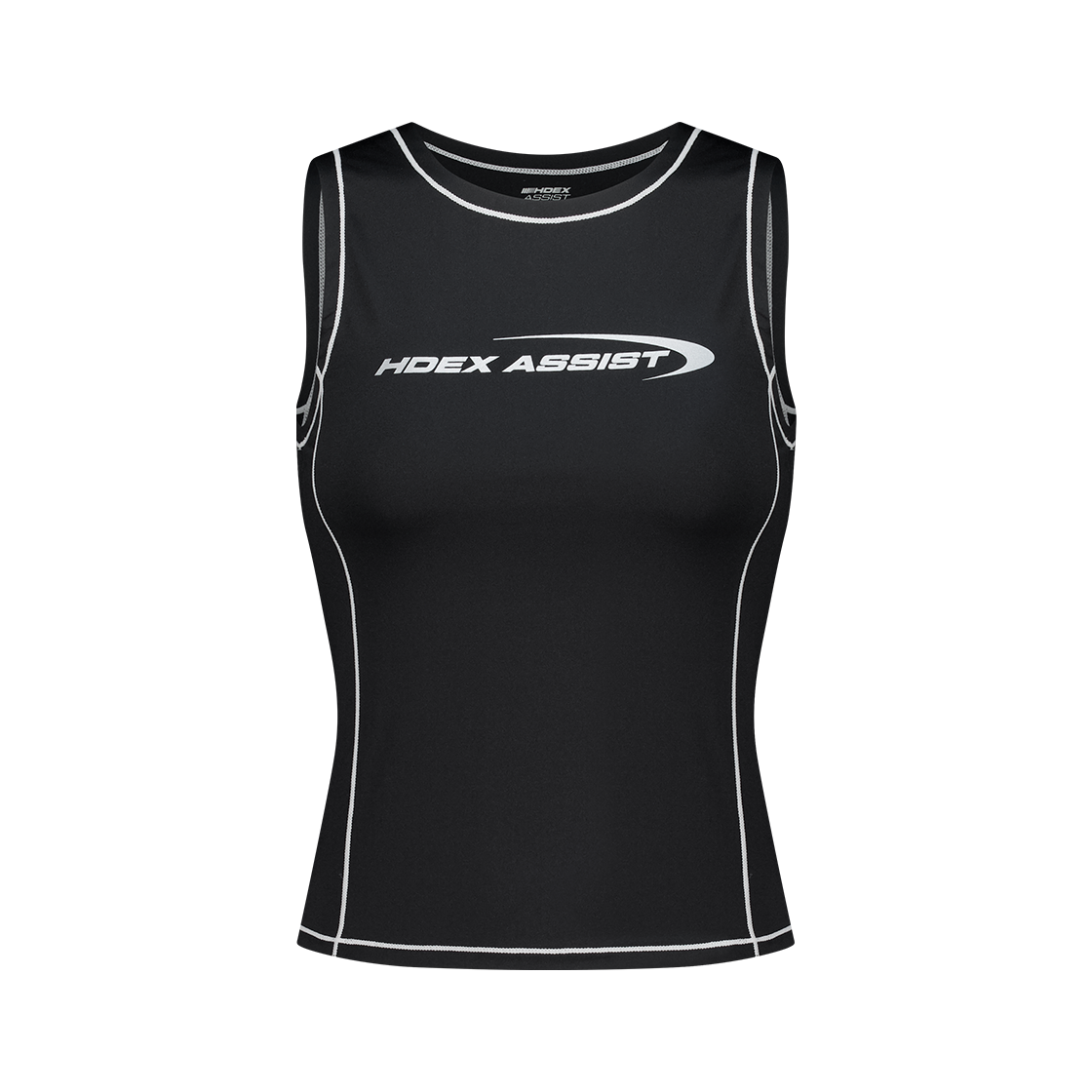 우먼스 어시스트 컨트라스트 탱크탑 (Black) | HDEX | KREAM